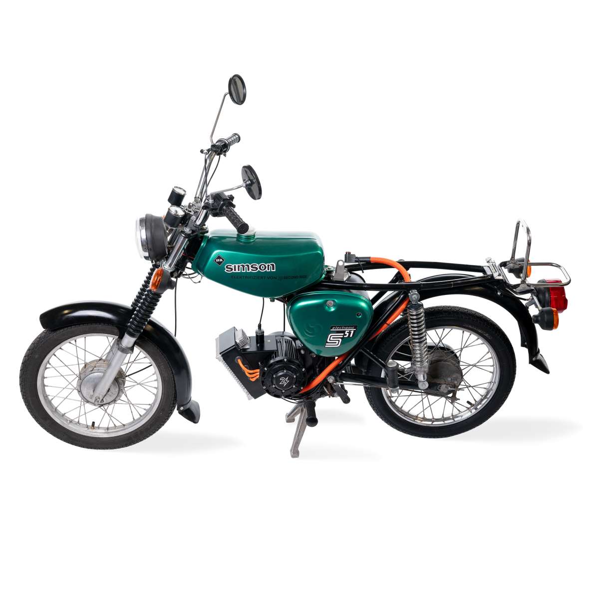 Elektromotor Umbausatz für Simson S50 und S51, Second Ride