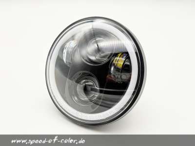 Simson LED Scheinwerfer E-geprüft TYP3, 5.75 Zoll