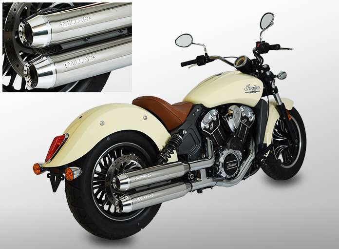 Indian Scout Auspuff